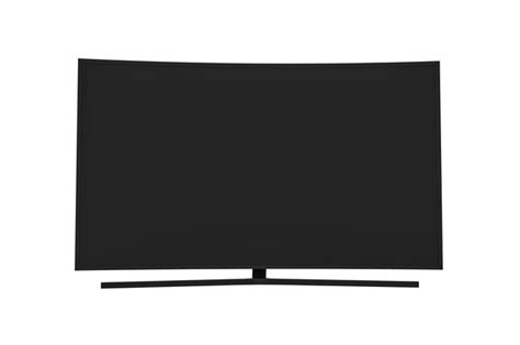 Premium Photo Screen Monitor For Pc Or Tv Turned Off Isolated On White
