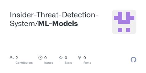 GitHub Insider Threat Detection System ML Models