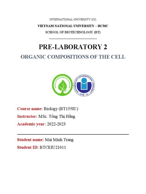 Biology Lab Report 2 Pdf Nucleotides Nucleic Acids