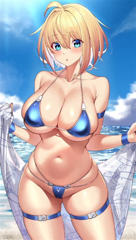 Takamine Nadare Sophia F Shirring Original Highres 1girl Bikini