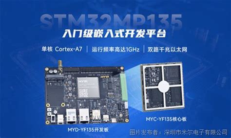 又一款入门级嵌入式开发平台！米尔stm32mp135核心板新品发布stm32mp135stm32mp13中国工控网
