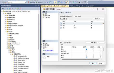 数据库设计实验（6）—— 数据库安全管理实验六数据库的安全管理 Csdn博客