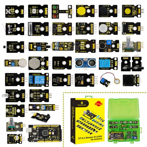 Keyestudio In Box Sensor Kit V Mega Controller Board Sensor Electronic Kit For Arduino