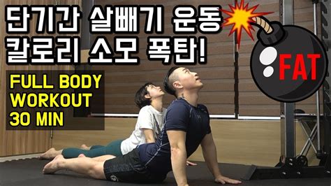 집에서 하는 유산소운동 다이어트 칼소폭 Youtube