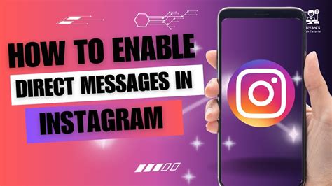 How to Enable Direct Messages in Instagram - YouTube