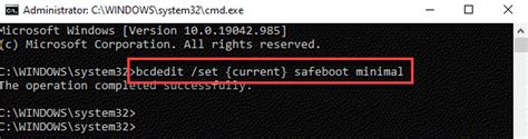 How To Boot In To Safe Mode Using The Command Prompt In Windows 10 11