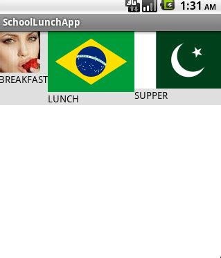 Android Horizontal Listview Not Scroll Images Stack Overflow