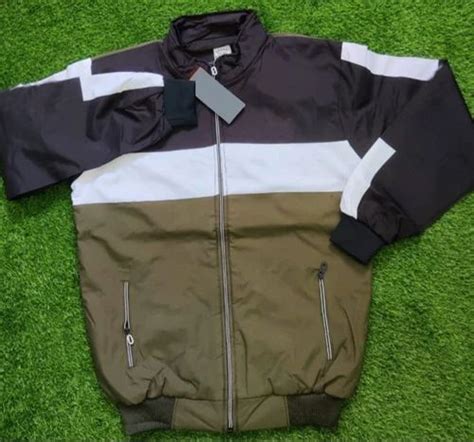 Polyester Mens Polyster Full Sleeves Jacket Size Large At ₹ 350piece