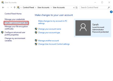 how to make and use a password reset disk on windows minitool