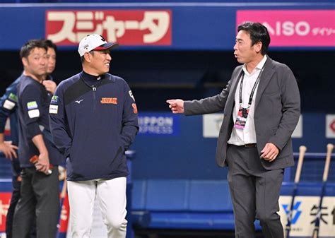 バンテリンドームに「アライバ」コンビ再び 元中日・荒木雅博さんが侍ジャパン・井端監督を訪問：中日スポーツ・東京中日スポーツ