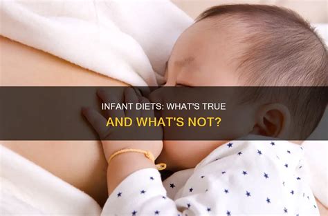 Infant Diets Whats True And Whats Not Shunketo