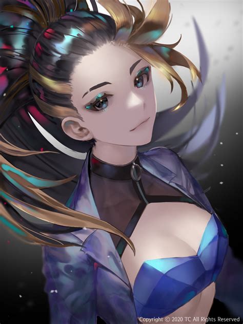 Akali And The Baddest Akali League Of Legends Drawn By Tc