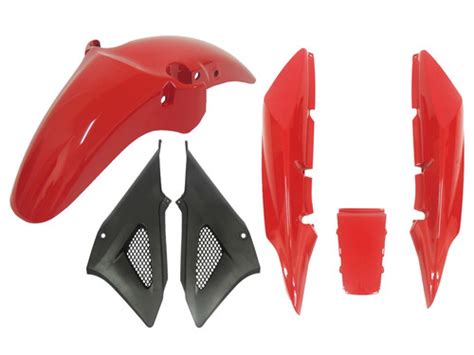 Carenagem Cbx 250 Twister Vermelho 2004 2005 Kit Completo R 240 00
