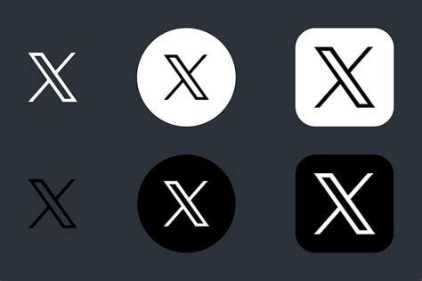 Twitter X Icon New Png Logo Twitter X Icon New Vector Logo X Logo