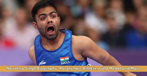 Navdeep Singh Biography2025 Paralympic Athlete Gold And Controversy