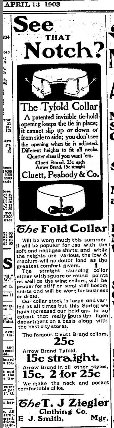 1903 Tyfold Collar
