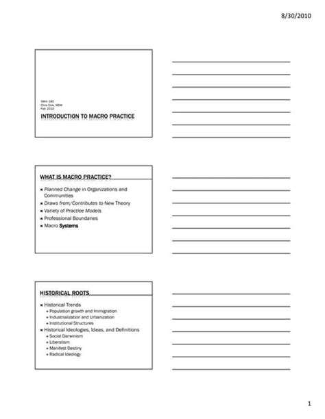 Introduction To Macro Practice Pdf