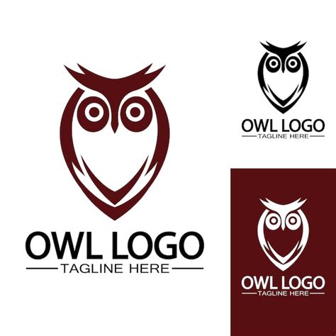 Premium Vector Owl Logo Vector Template