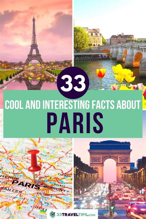 33 Cool And Interesting Facts About Paris • 33 Travel Tips