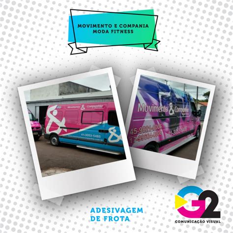 Plotagem de Carros para Empresa G2 Comunicação Visual Adesivo Personalizado em Curitiba