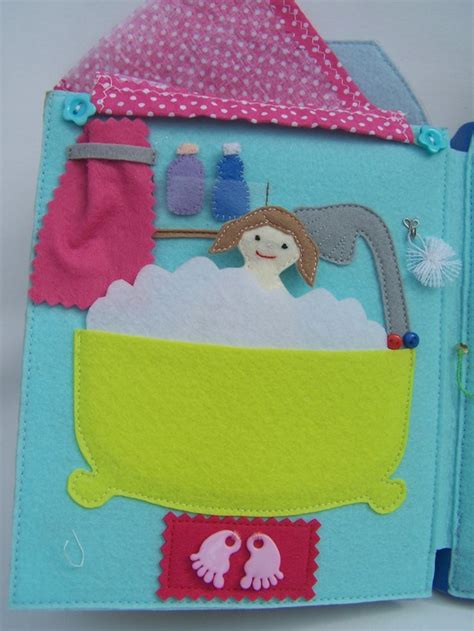 Книжка-кукольный домик из фетра — 16 ответов | форум Babyblog
