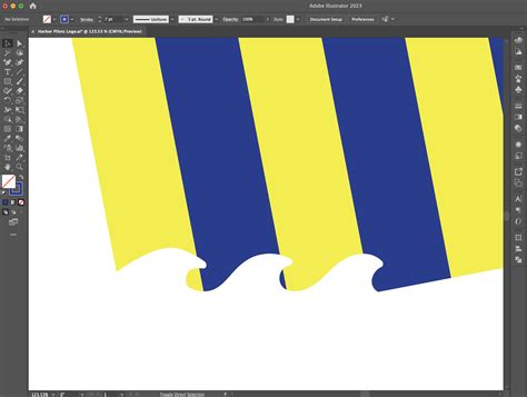 Help With Adding Alternating Colored Outline Radobeillustrator
