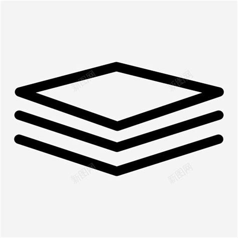 分层叠加图标高清素材 分层 叠加 免抠png 设计图片 免费下载