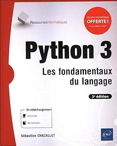 Livres Python Python