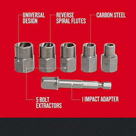 Craftsman 6 Piece Screw Extractor Set Cmat136 Easy Bolt Removal Hvac Direct Plus Your Guide