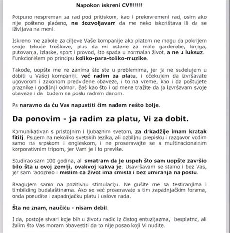 Igor Terzic Posted On Linkedin