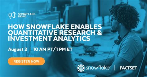 Snowflake On Linkedin Snowflake Demo How Snowflake Enables Quantitative Research And Investment…
