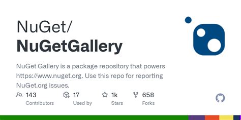 Github Nuget Nugetgallery Nuget Gallery Is A Package Repository That Powers Https Nuget