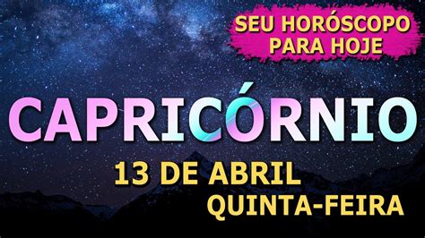 👣𝐄𝐬𝐭á 𝐀 𝐂𝐡𝐞𝐠𝐚𝐫 𝐔𝐦 𝐏𝐫𝐨𝐛𝐥𝐞𝐦𝐚😱horoscopo Do Dia De Hoje Capricórnio♑13 De