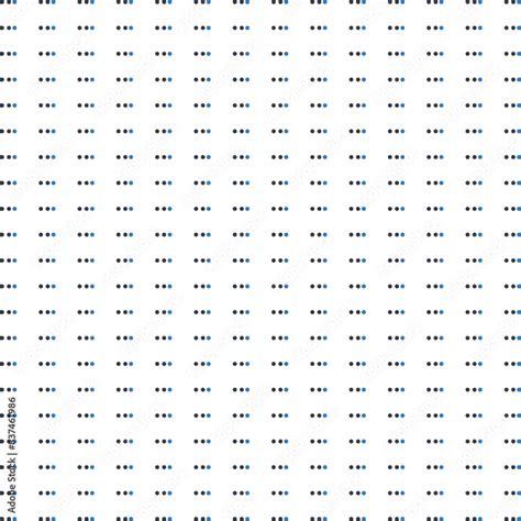 The Texture Consists Of Stripes Where Groups Of Three Dots Are Located