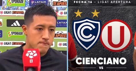 Sporting Cristal Jostin Alarcón Tuvo Llamativa Opinión Sobre El