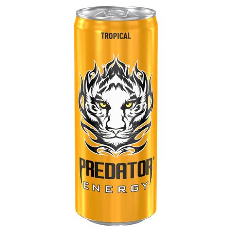 Predator Energy Tropical Gazowany Napój Energetyczny 250 Ml Torimpex