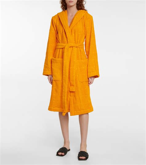 Bottega Veneta Cotton Terry Bathrobe Bottega Veneta