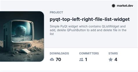 Pyqt Top Left Right File List Widget Ecosystem Directory Marketdev