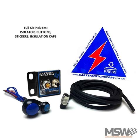 Cartek Solid State Battery Isolator Xr Morehead Speed Works