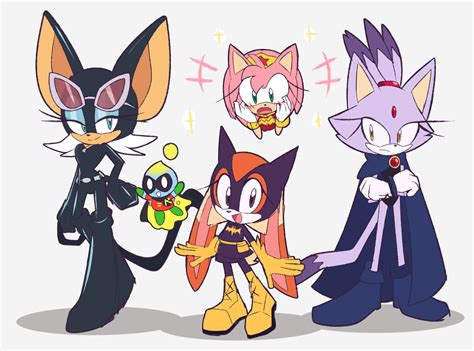 Sonic X Dc Super Hero Girls By Luckyclau On Deviantart