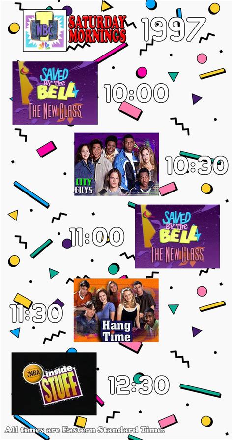Saturday Mornings Forever Nbc September 13 1997 By Wolverine25th On