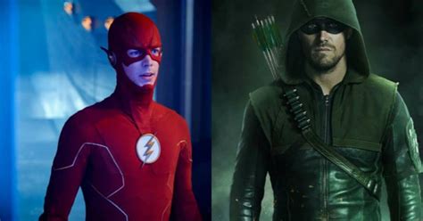 Why Grant Gustin Was Cut From Key Stephen Amell Arrowverse Event Scene