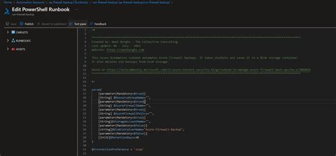 Configure Backup For Azure Firewall