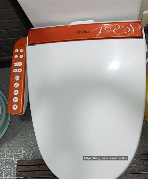 한샘 변기 노비타 비데 자가 설치 완료 네이버 블로그