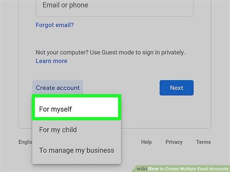 6 Ways To Create Multiple Email Accounts WikiHow