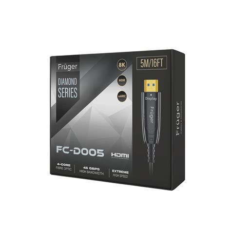 Fruger Diamond Series Fc D015 Optic Fibre Aoc 8k Hdmi Cable 15 Meter