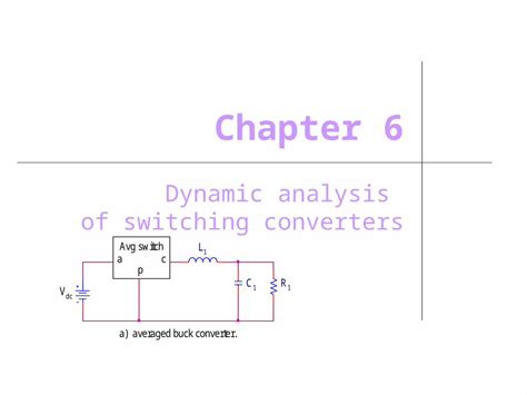 Ppt Dynamic Analysis Of Switching Converters Dokumentips