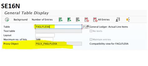 Cds View On Faglflexa Table In S4 Hana Sap Community