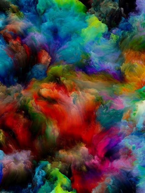 그라데이션과 스펙트럼 색조로 구성된 페인트 클라우드 컬러 드림 시리즈 디자인은 상상에 관한 프로젝트의 배경 역할을 합니다 사진 및 무료 다운로드를위한 그림 Pngtree