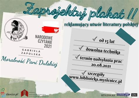 Konkurs Zaprojektuj Plakat Myslenicka24 Pl